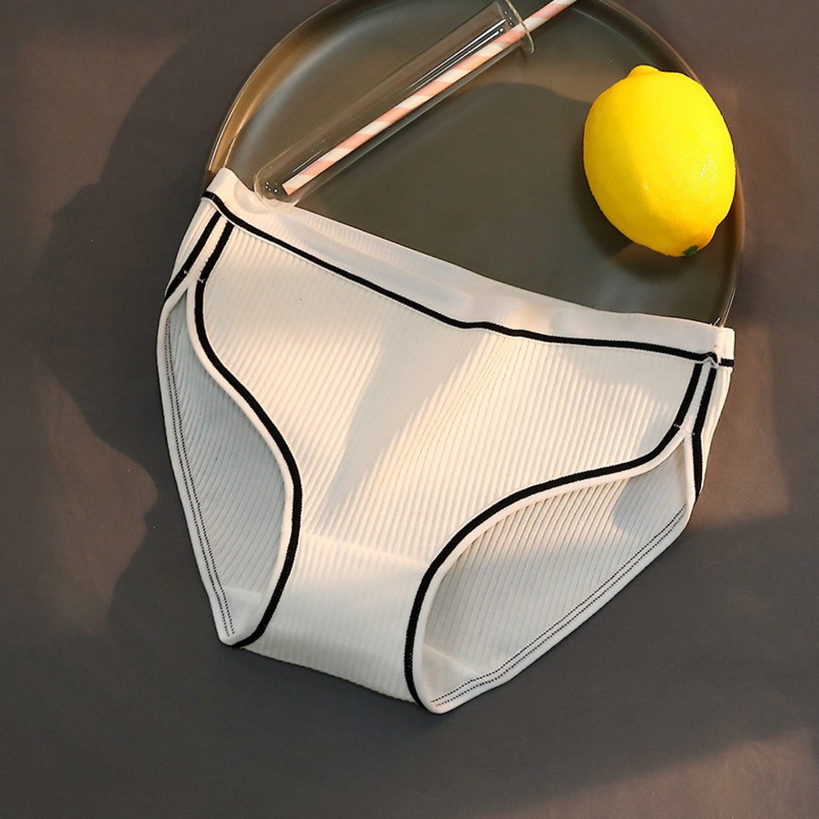 Women's Threaded Threaded Mid Rise Panties Variety Underwear for Women ...