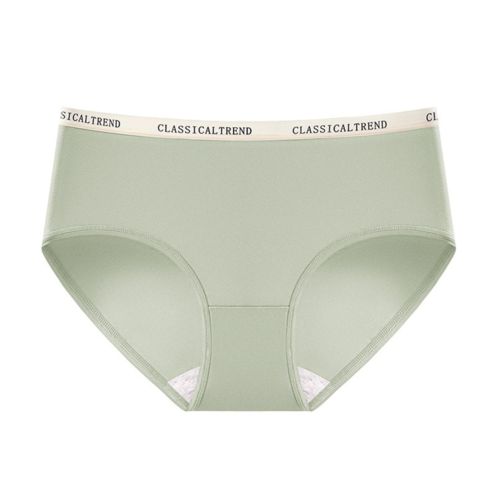 Women's Threaded Threaded Mid Rise Panties Womens Underwear Size 8 Mesh ...