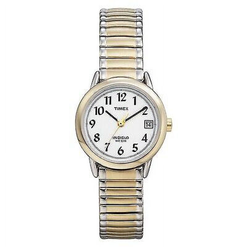 Women's Timex Easy Reader Expansion Band Watch - Two-Tone T2H381JT ...