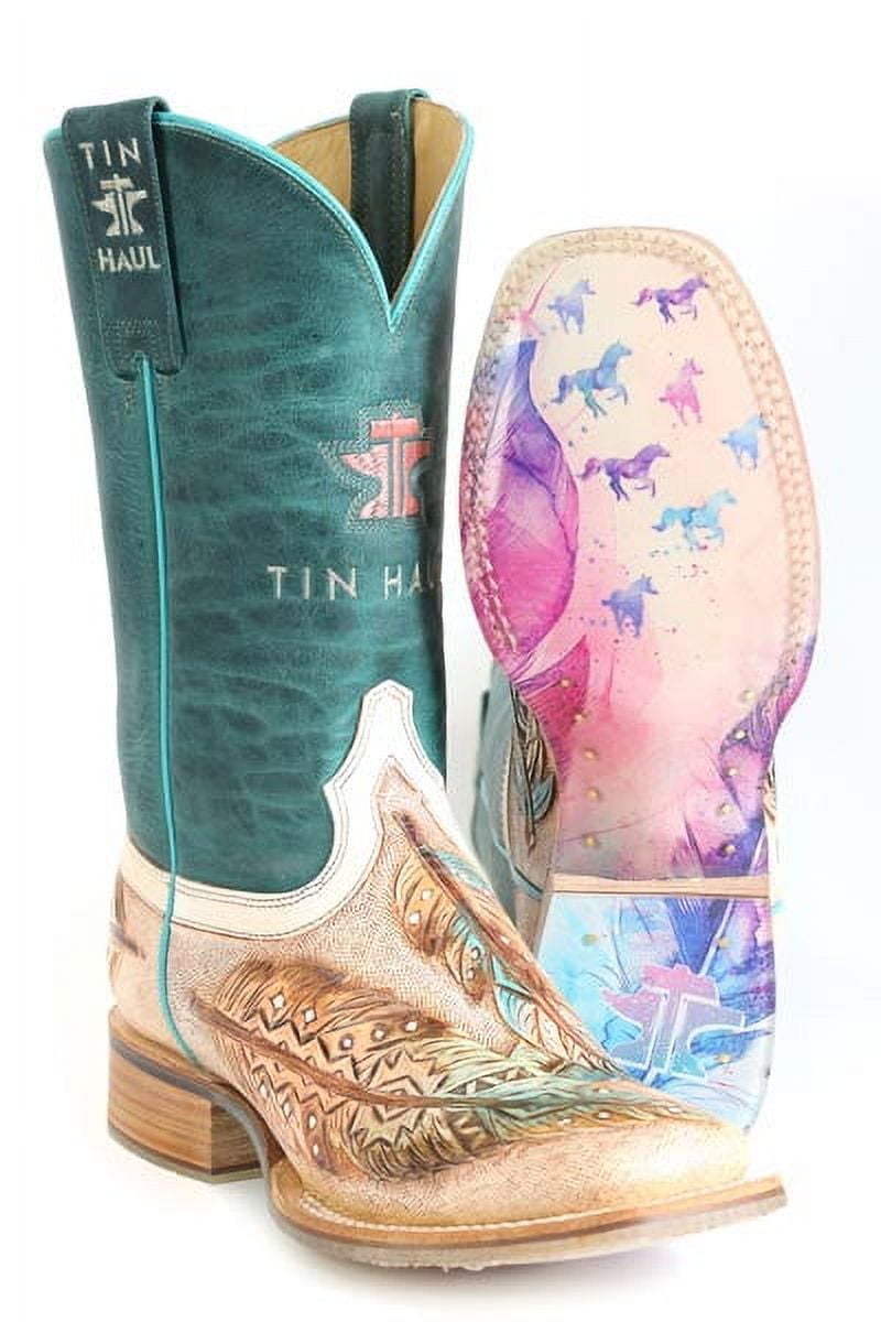Women's Tin Haul Birds Of A Feather Boots With Magical Horses Sole ...