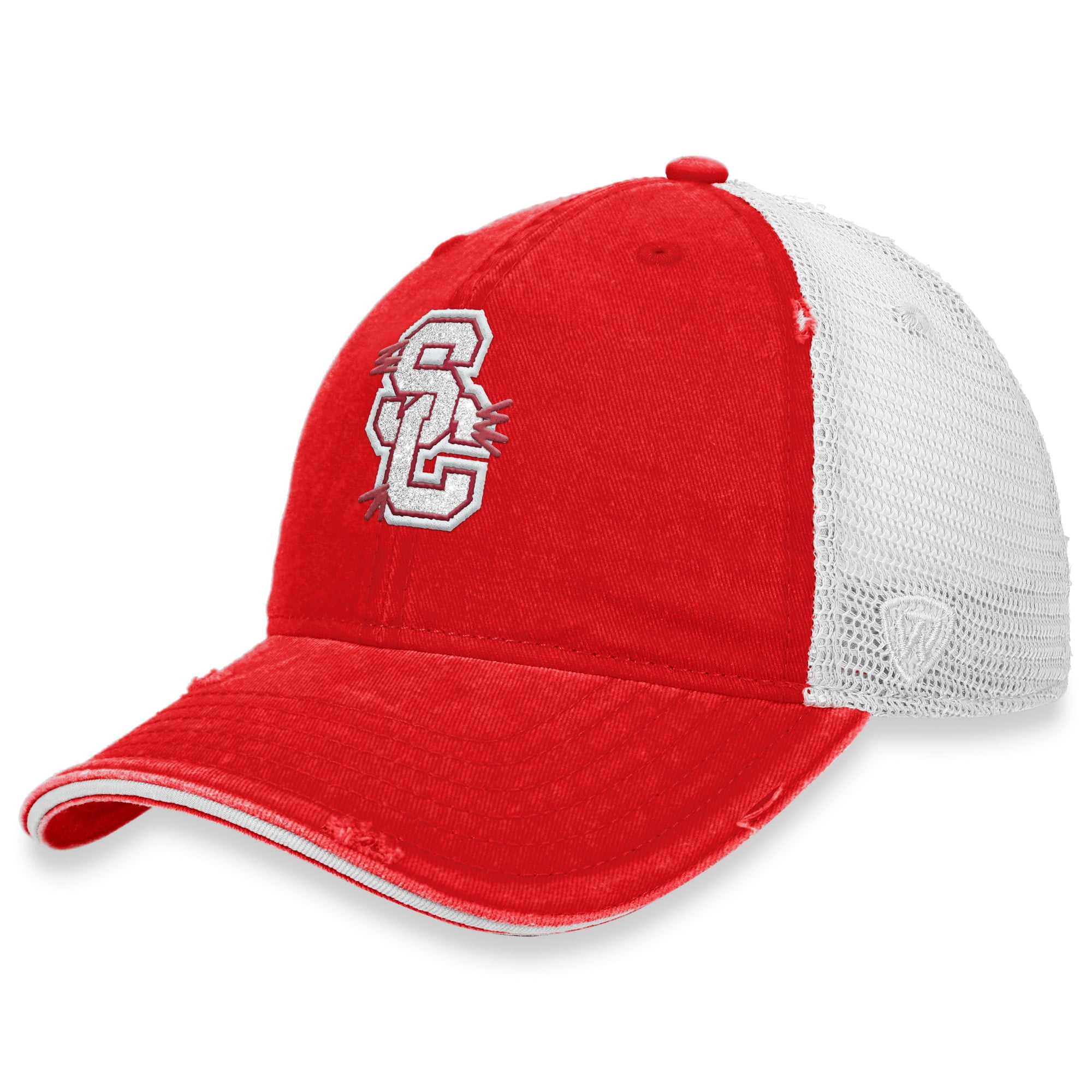 Women's Top of the World Cardinal/White USC Trojans Radiant Trucker ...