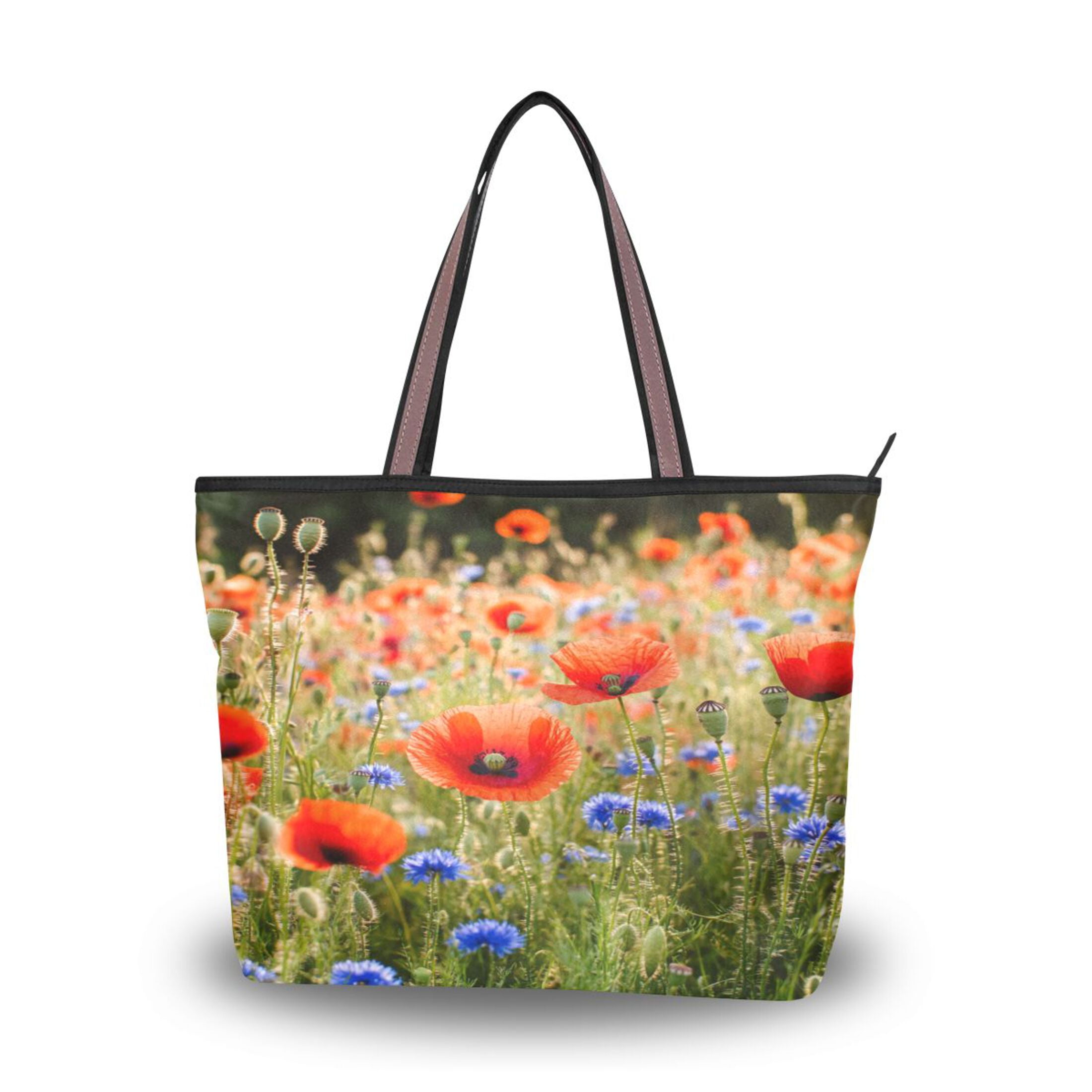 Women's Tote Handbag Cloth Handbag Large Tote Bag Shopping Bag Field Of ...