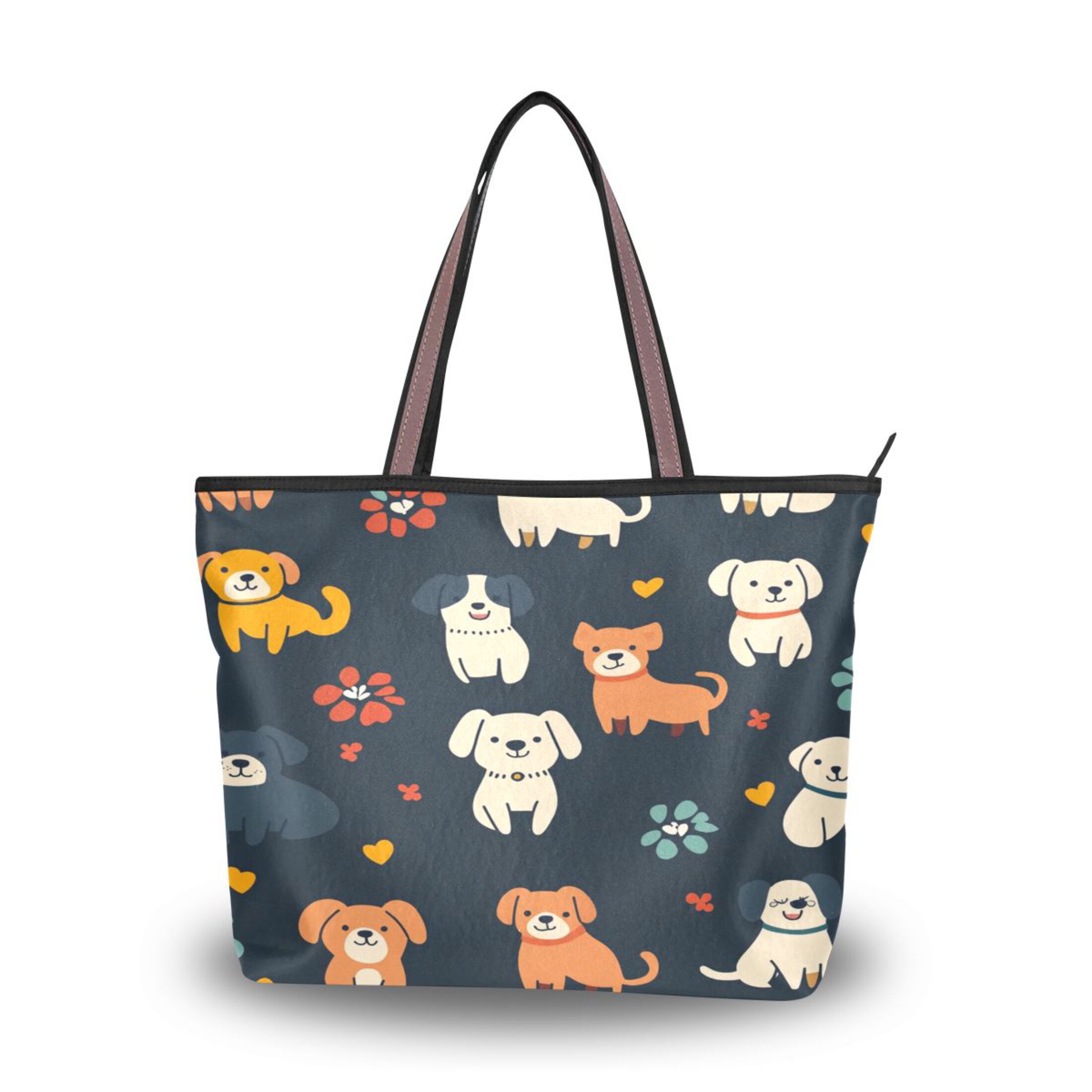 Women's Tote Handbag Cloth Handbag Large Tote Bag Shopping Bag White ...