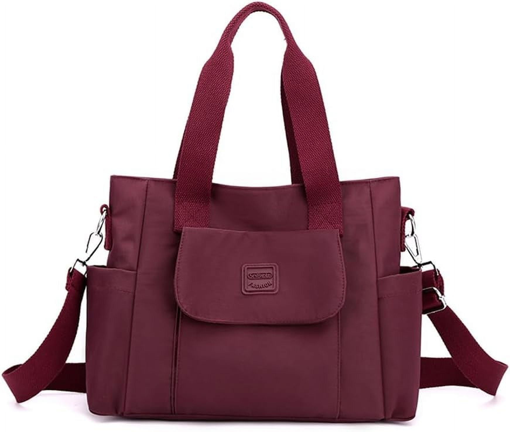 Women's Tote Purses Multi-pocket Shoulder Crossbody Bag Light Large ...