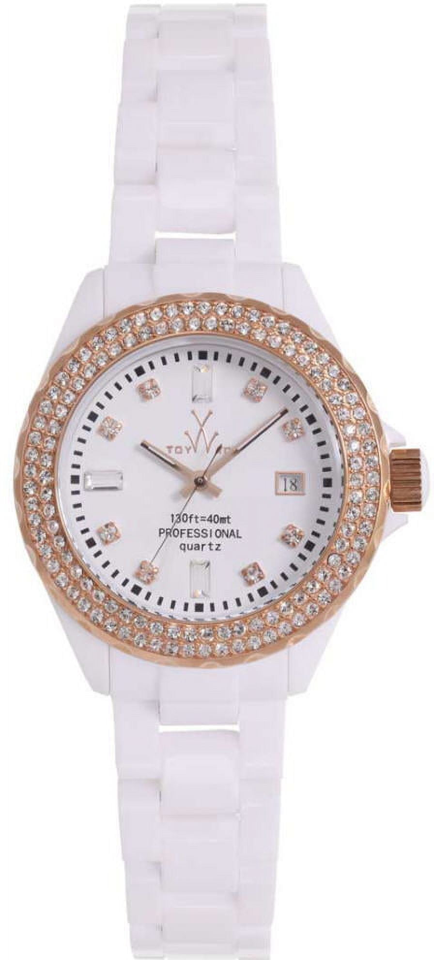 Women's Toywatch Plasteramic Watch PCLS26WHPG - Walmart.com