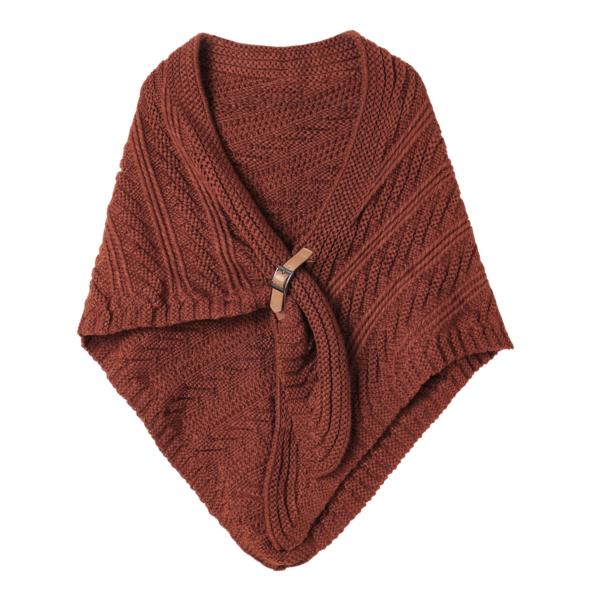Women's Travel Shawl Wrap Open Front Poncho Cape for Fall Winter ...
