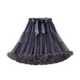 Women's Tulle Tutu Skirt Ultra Full Lolita Princess Dress Versatile ...