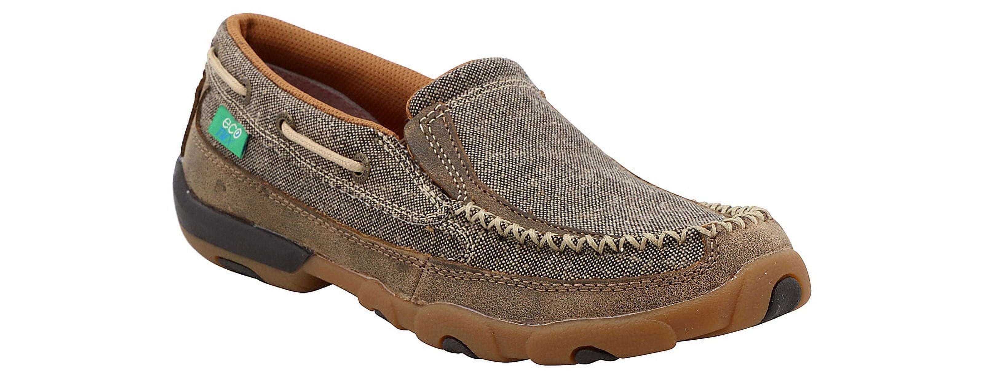 Women's Twisted X WDMS009 Driving Moc Dust Canvas 6 M - Walmart.com