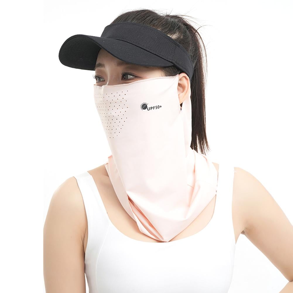 Women's UPF50+ Sun Protection Face Mask - Cool Feeling UK Neck Gaiter ...
