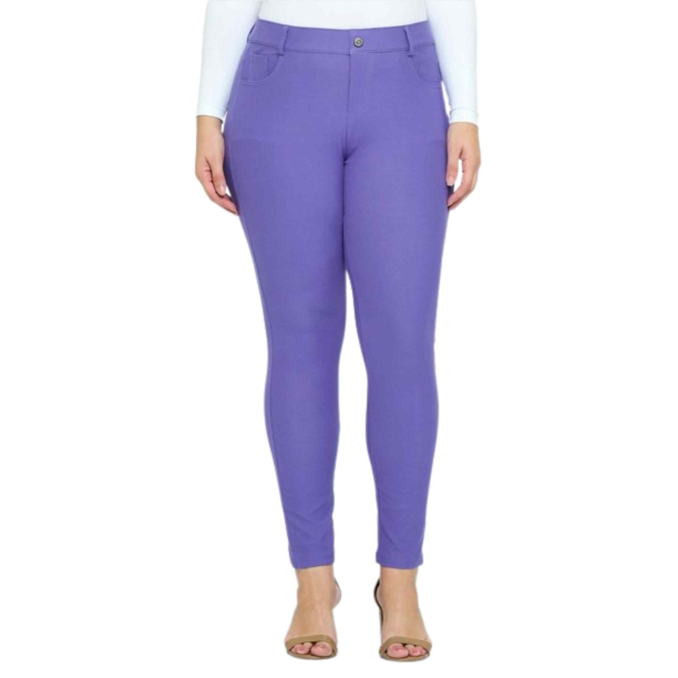 Women's Ultra Stretchy Classic 5 Pocket Jeggings, Full Length, Very ...