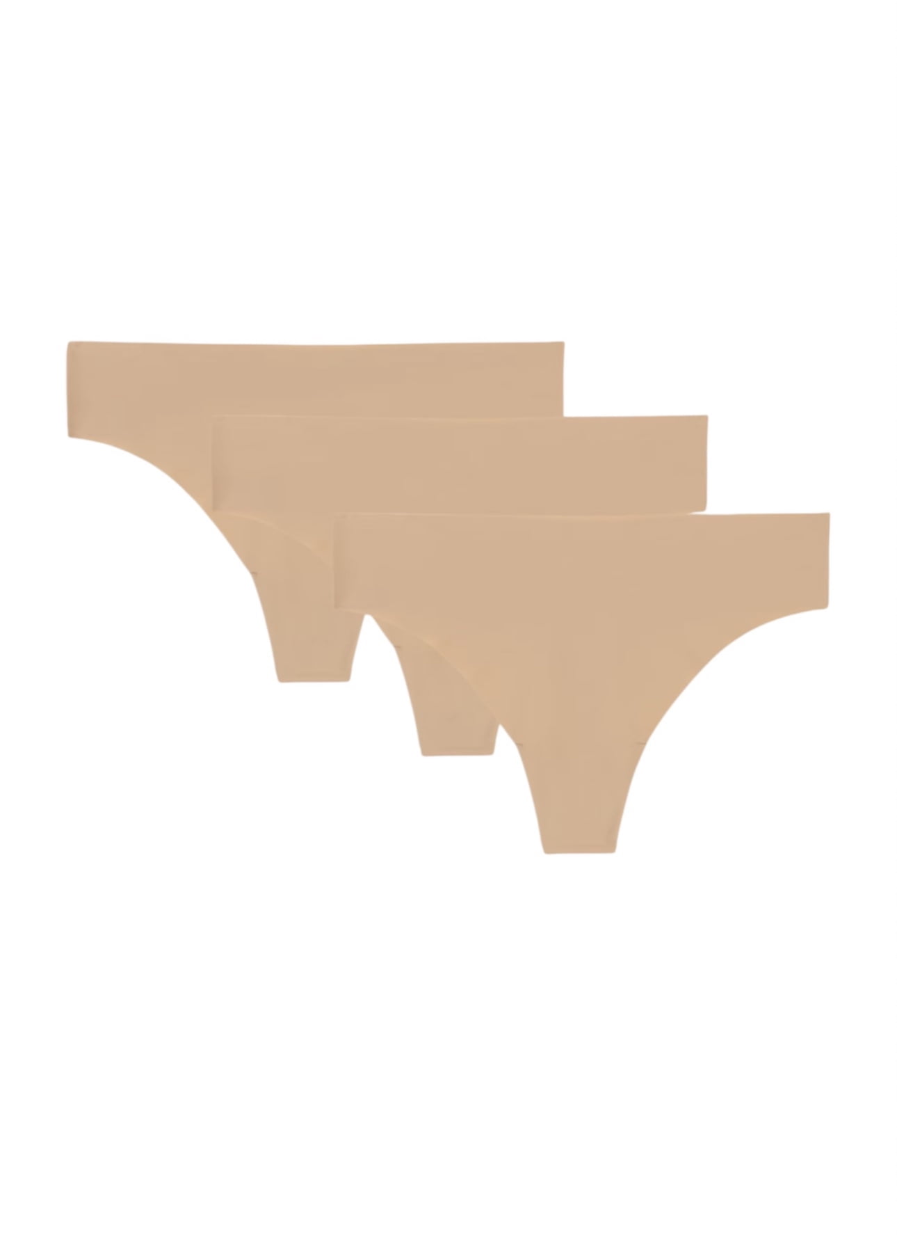 Women's Under Armour Essential Stretch No Show Thong 3-Pack - Walmart.com