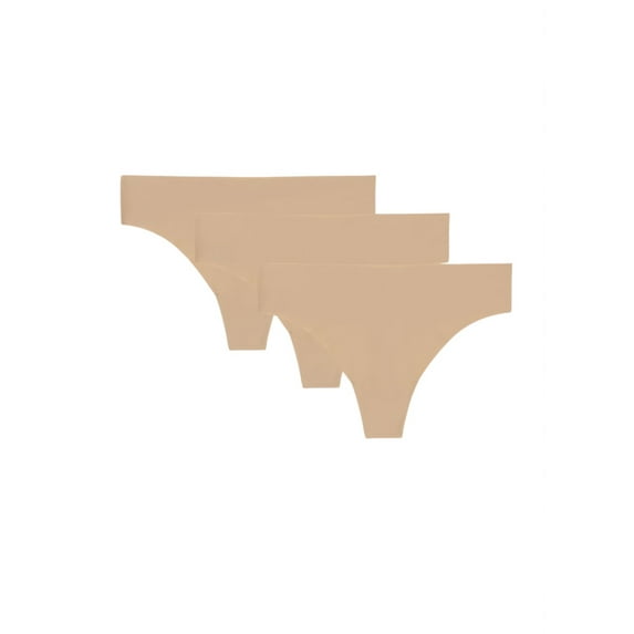 Women's Under Armour Essential Stretch No Show Thong 3-Pack - Walmart.com