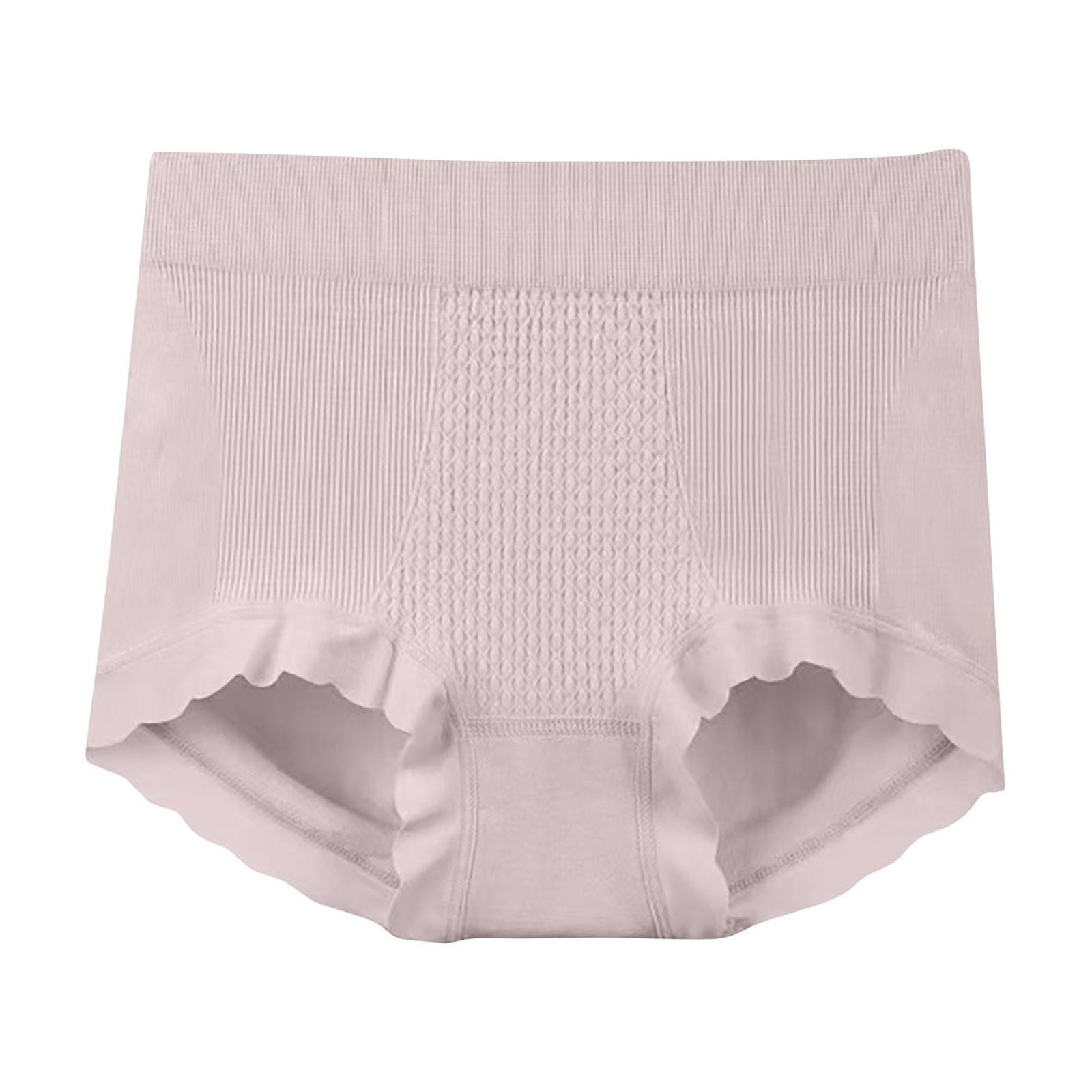 Women's Underwear Briefs Tummy Control Lace Abdomen Mid-rise Waist And ...