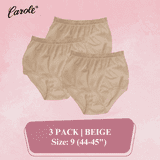 Carole High Waisted Lace Trim Women's Nylon Underwear, Cotton Spandex ...
