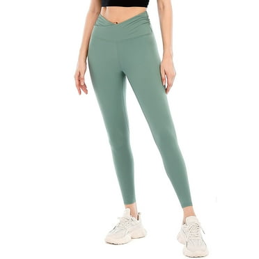 Frontwalk Womens Cotton Linen Loose Fit Casual Pants Elastic Waist Yoga ...