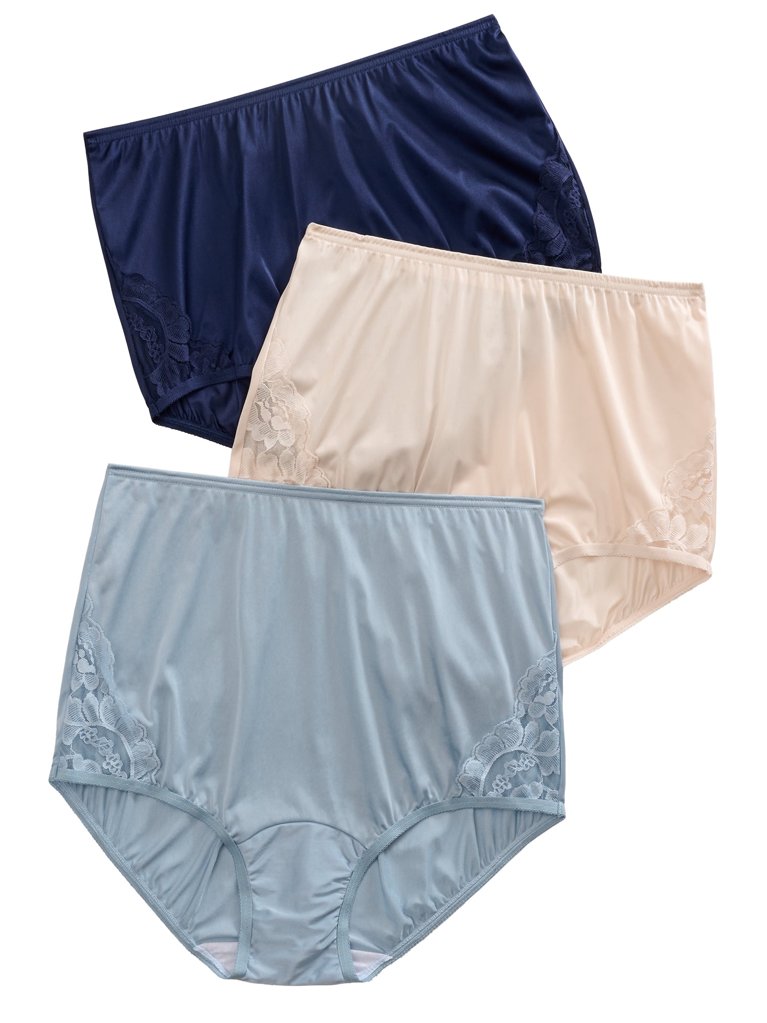 Women's Vanity Fair 13011 Perfectly Yours Lace Nouveau Brief Panty - 3 ...