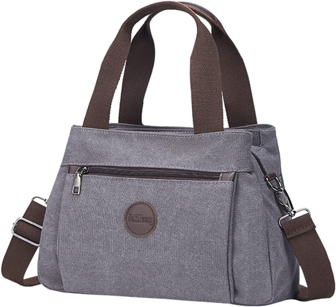 Women's Vintage Canvas Hobo Handbags Work Shoulder Crossbody Bag Tote ...