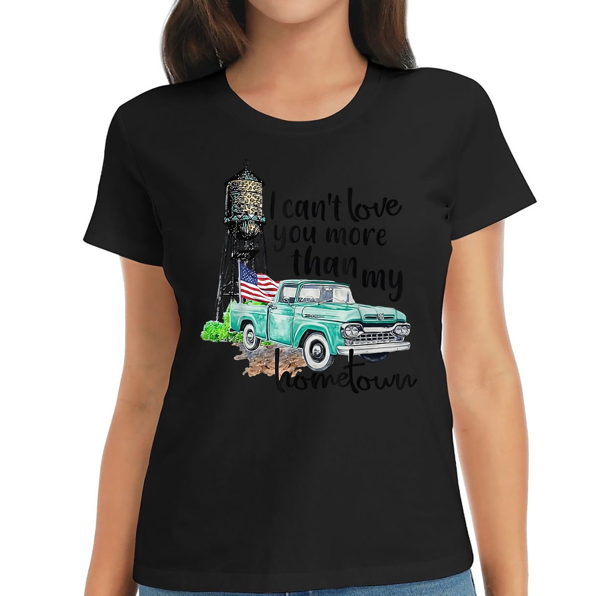 Women's Vintage Graphic Tee - 90s Style Short Sleeve T-Shirt - Walmart.com