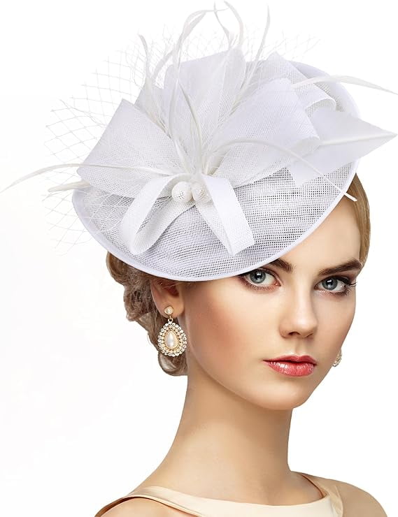 Women's Vintage Hat, Bridal Bridesmaid Party Headpieces, Tea Party ...