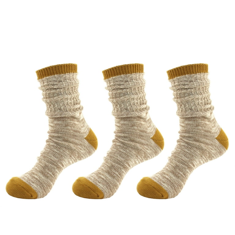 yellow boot socks