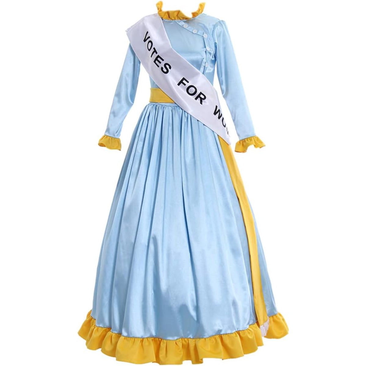 Women's Vintage Suffragette-Inspired Dress - Edwardian Style Mrs Banks ...