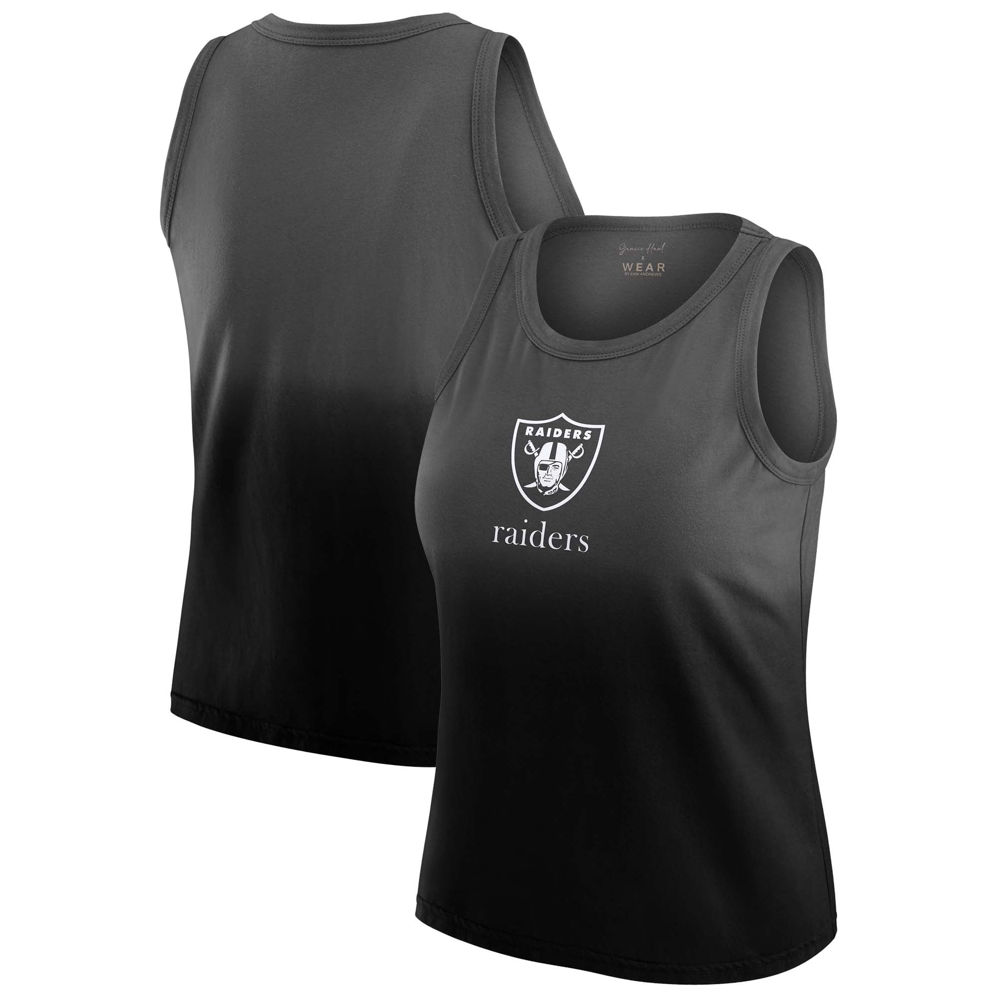 Women's WEAR by Erin Andrews x Gracie Hunt Black Las Vegas Raiders ...