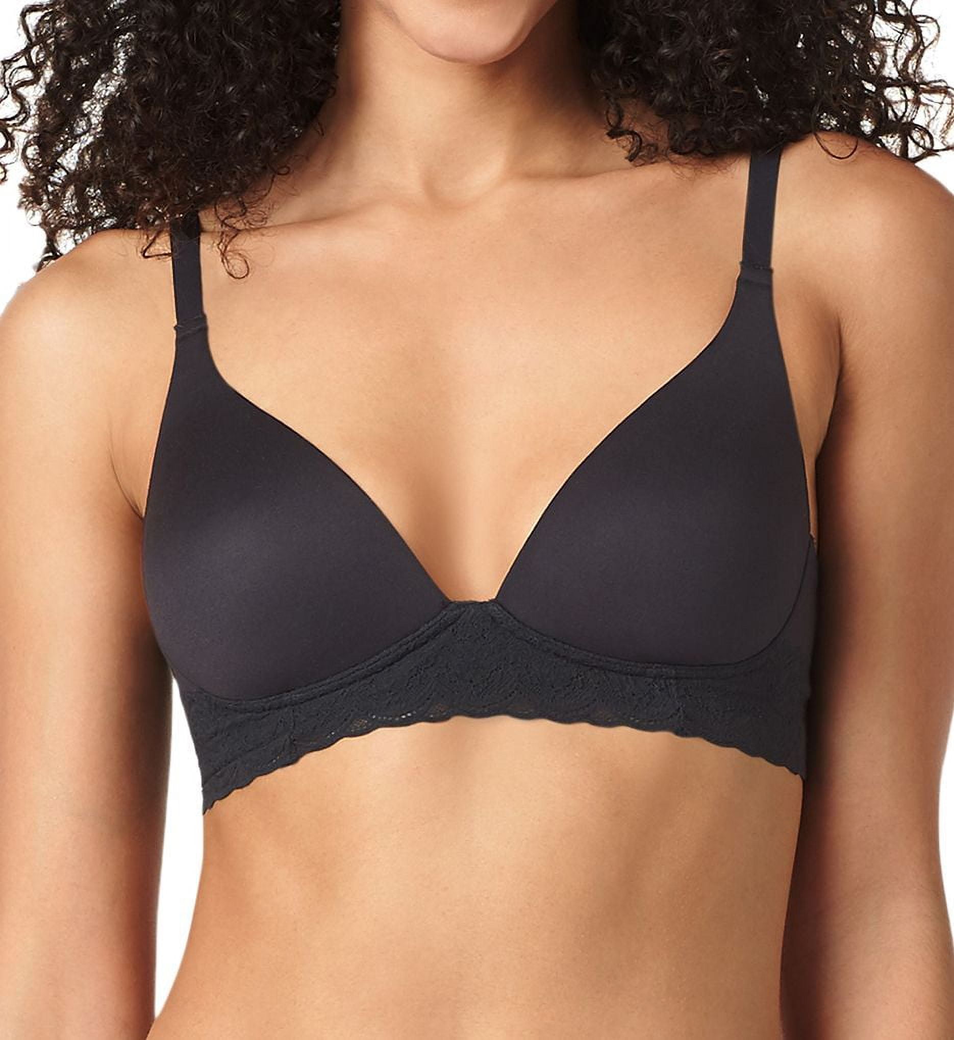 Women's Warner's RO5691A Cloud 9 Wire Free Triangle Bra (Black 38B) - Walmart.com