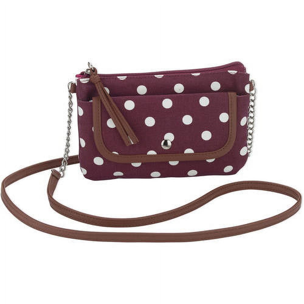 Women's Washed Gusset Crossbody - Walmart.com