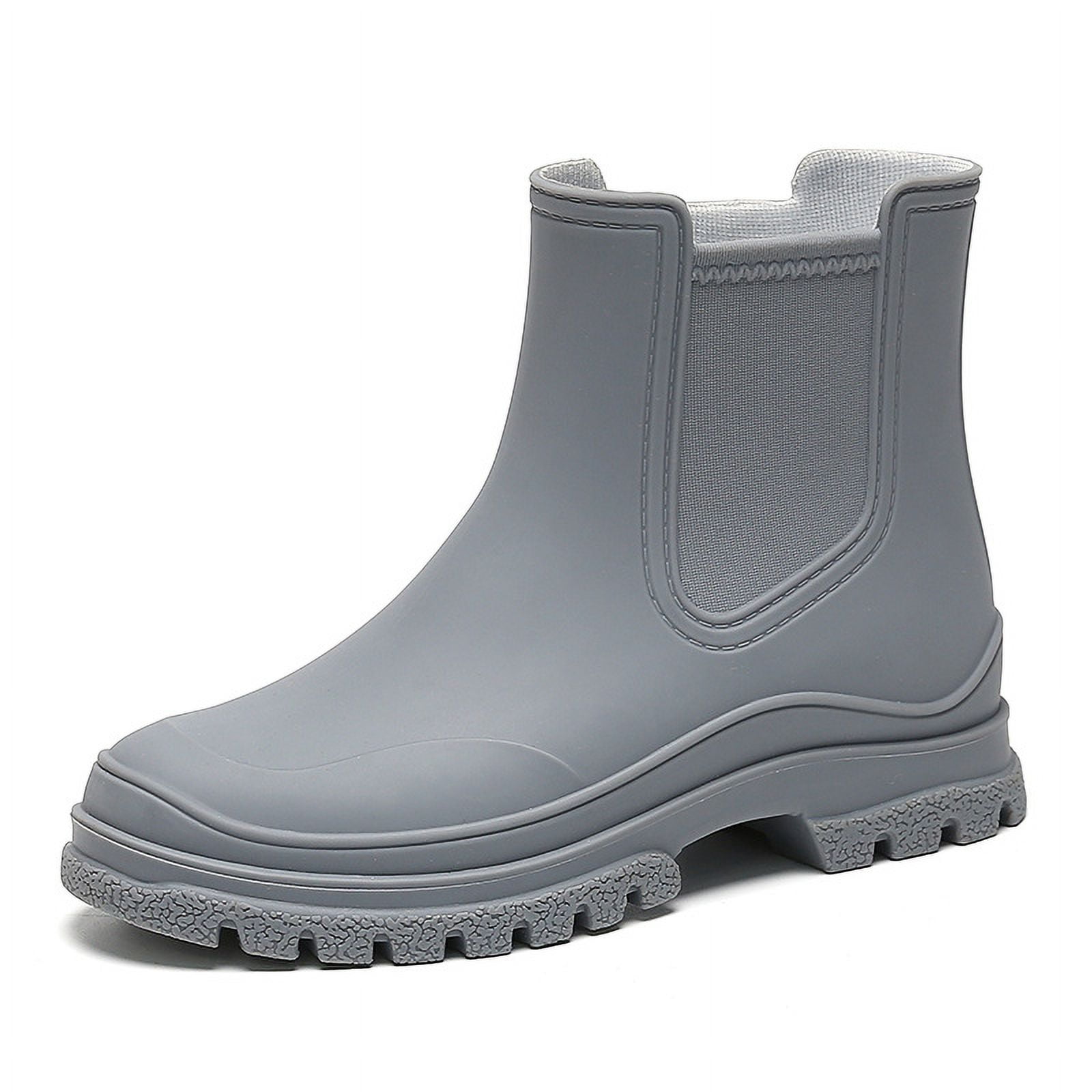 Women's Waterproof Rain Boots - Ankle Garden Shoes with Anti-Slip Sole ...