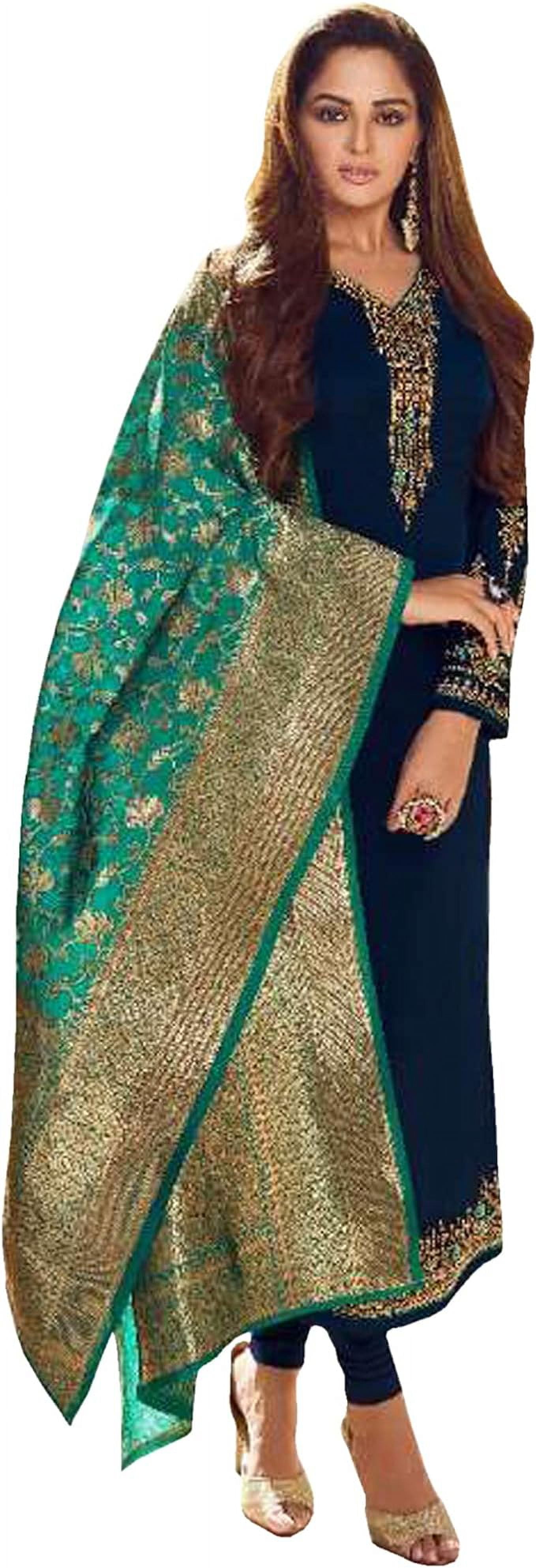 Women's Wear Indian Salwar Kameez Dress Pakistani Designer Trouser Pant ...