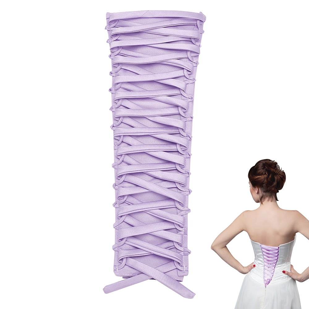 Women's Wedding Dress Zipper Replacement Adjustable Fit Satin Corset ...
