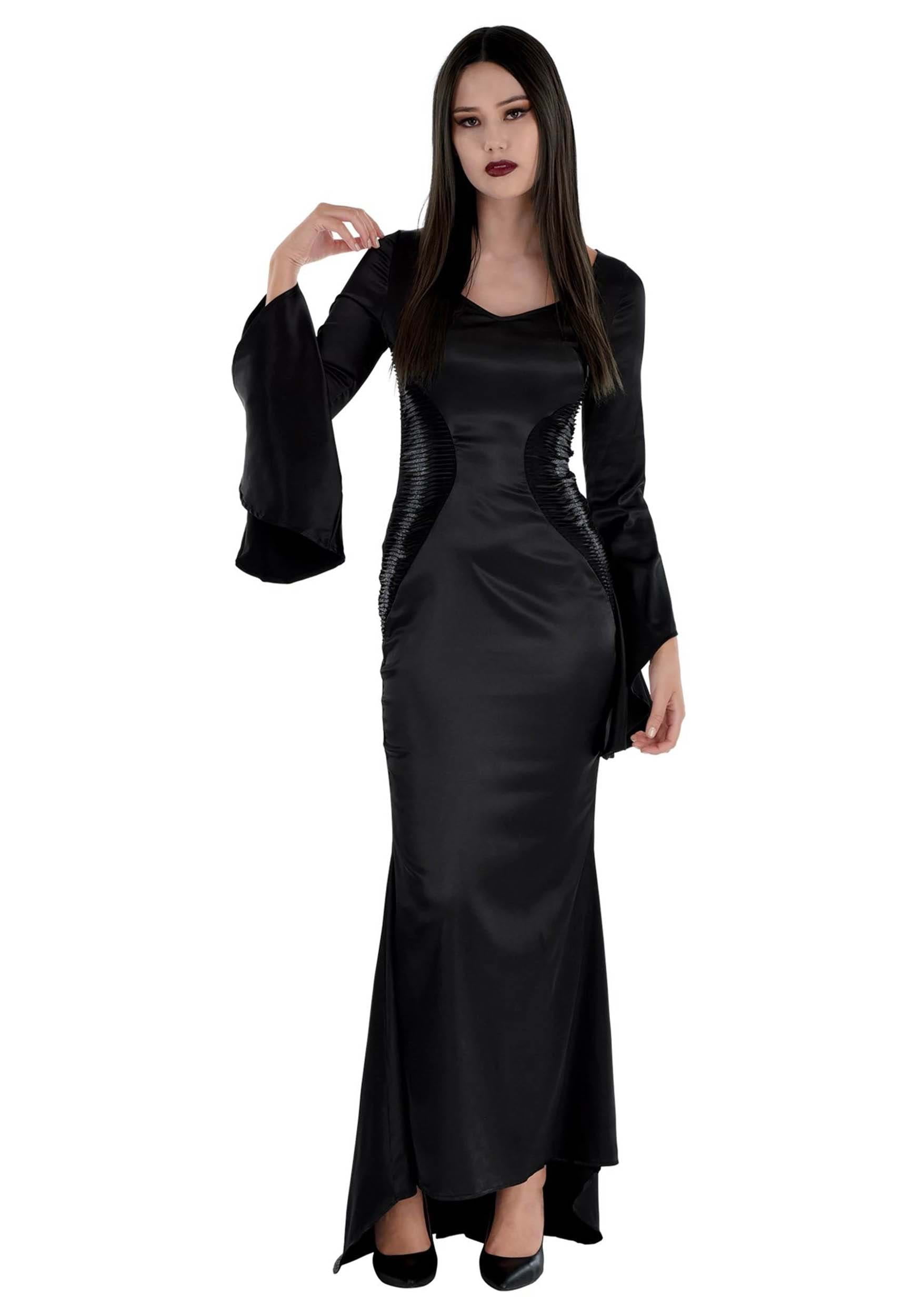 Women's Wednesday Morticia Costume - Walmart.com