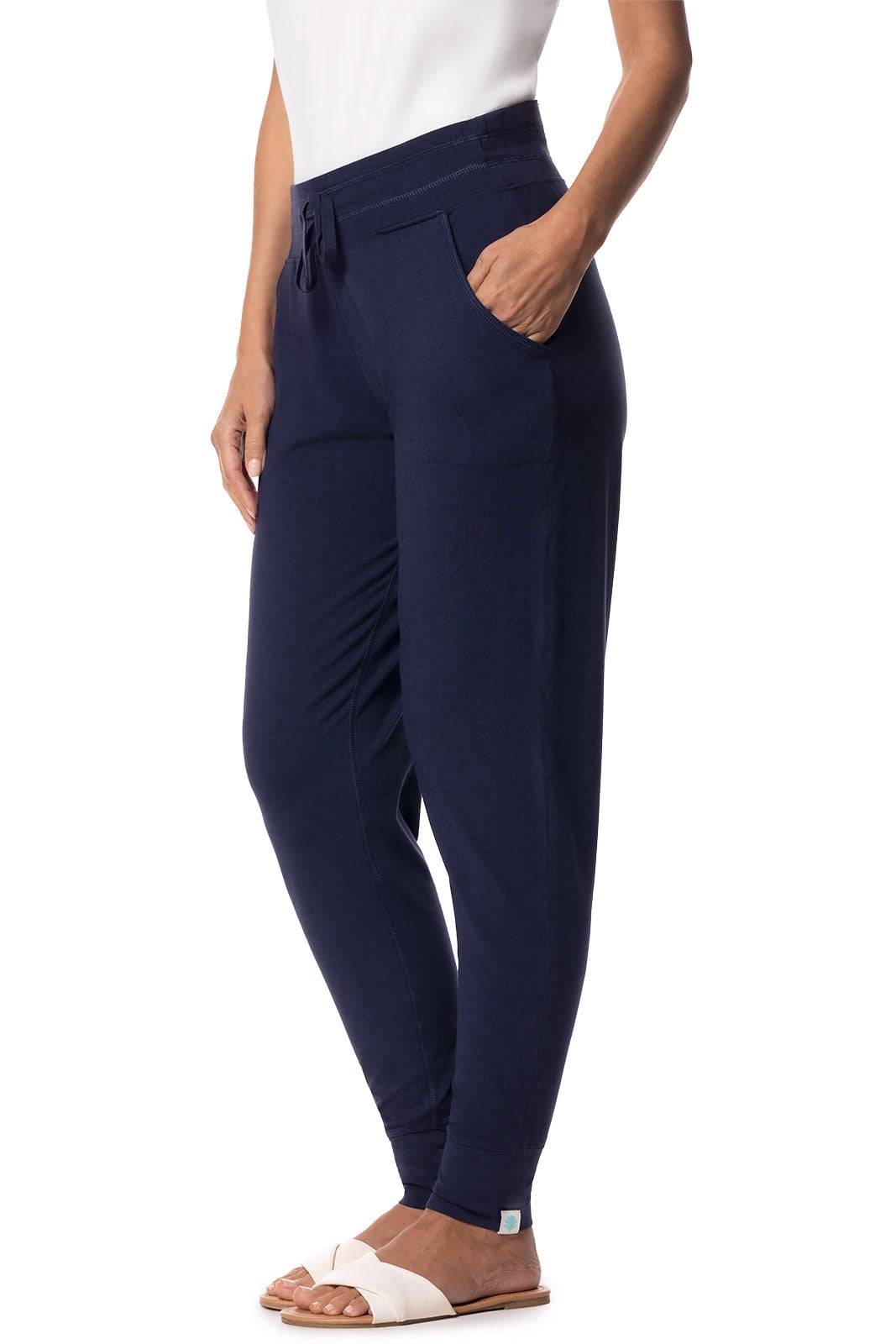Women's Weekend Pants - UPF 50+ Sun Protection - Maho in Navy - Walmart.com