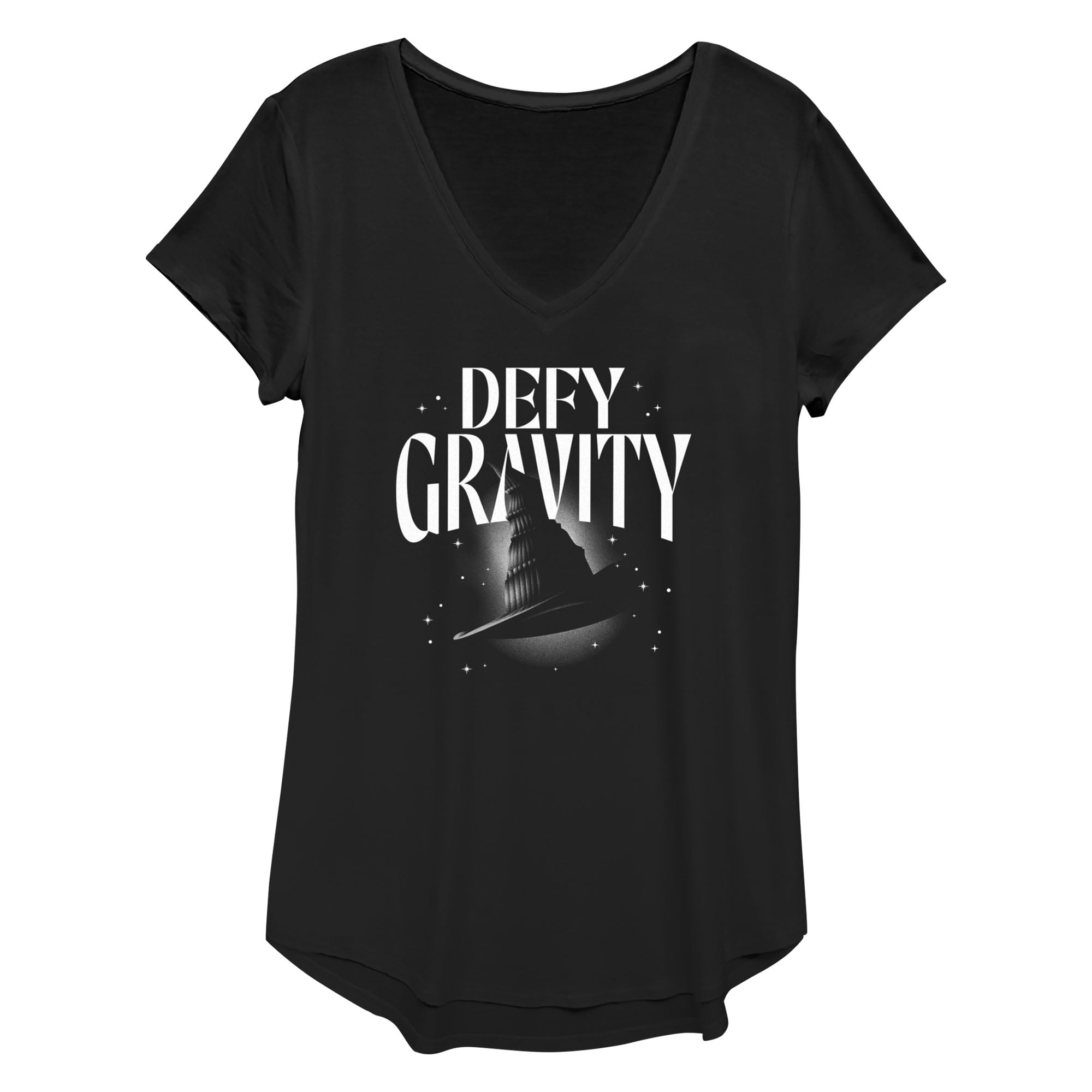 Women's Wicked Defy Gravity Witch Hat V Neck - Walmart.com