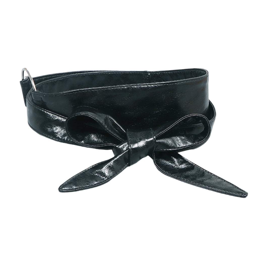 Women’s Wide Waistband Belt PU Leather Breathable Design Quick Adjust Clasp For Casual Party ...