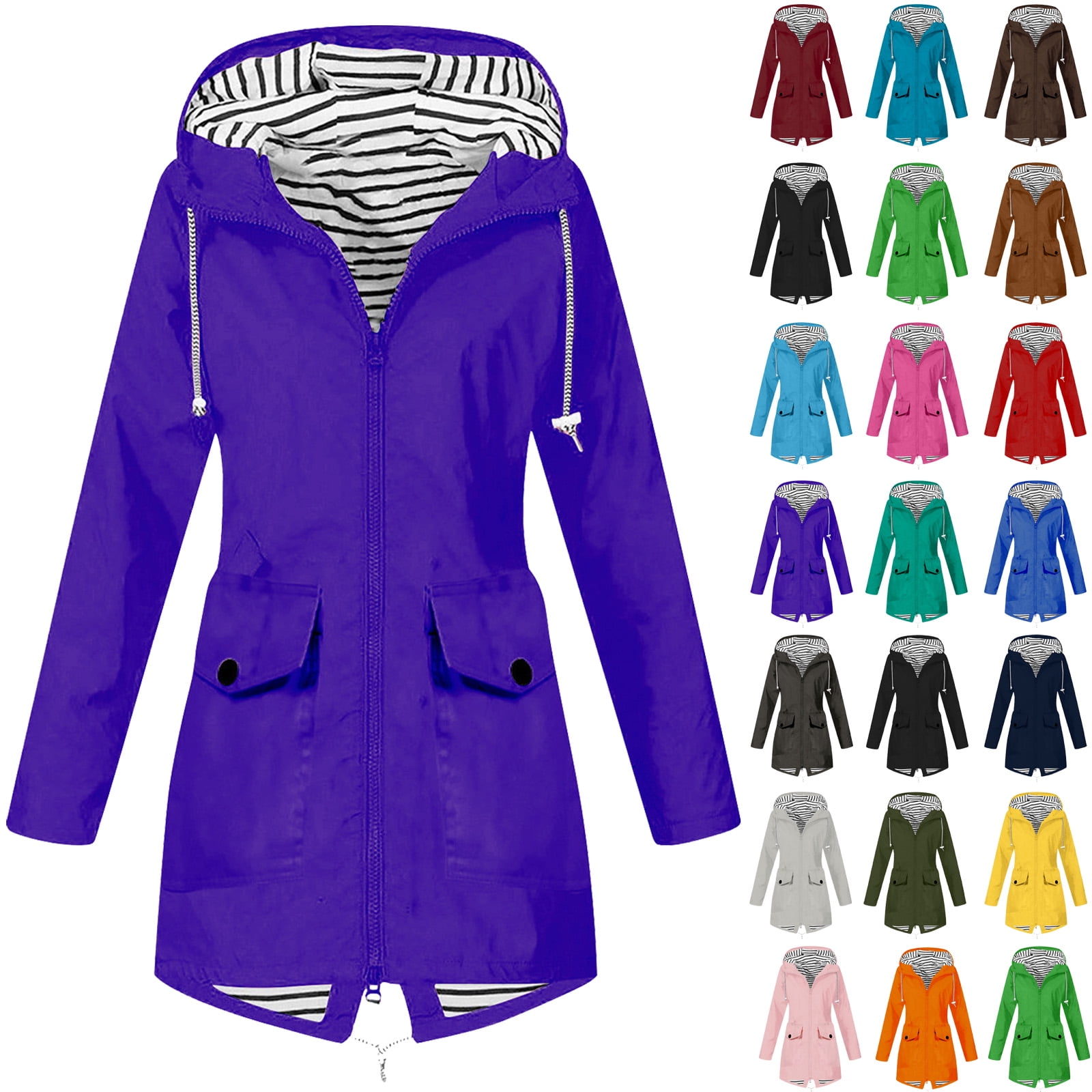 Women's Winter Coat Warm Puffer Waterproof Jacket Ndbuld Women Solid ...