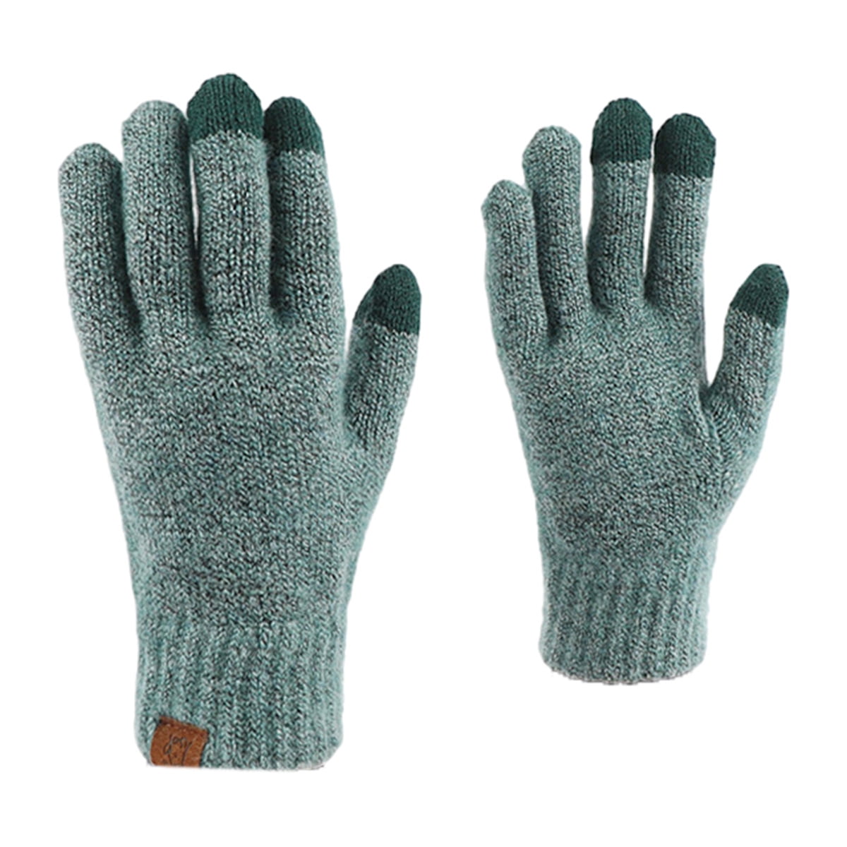 Women's Winter Touchscreen Wool Magic Gloves Warm Knit Fleece Lined for ...