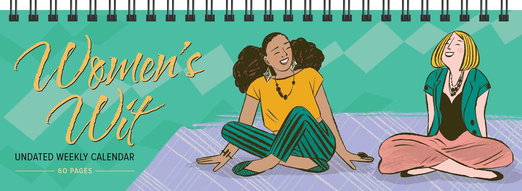 Women's Wit Undated Weekly Desk Pad Calendar (Calendar) - Walmart.com