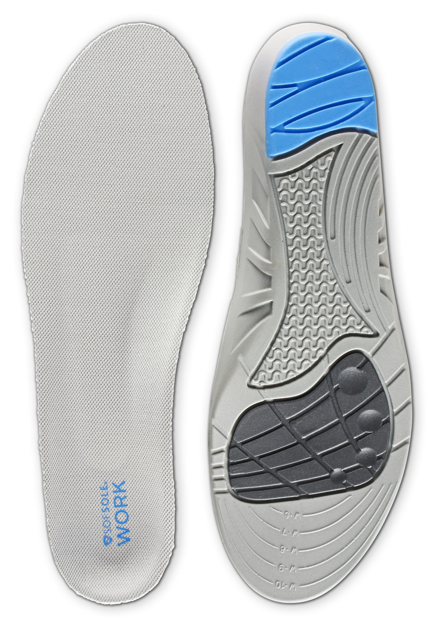 SofSole Sof Sole Women's Work Foam Insole, Size 5-11 Trim-to-Fit ...