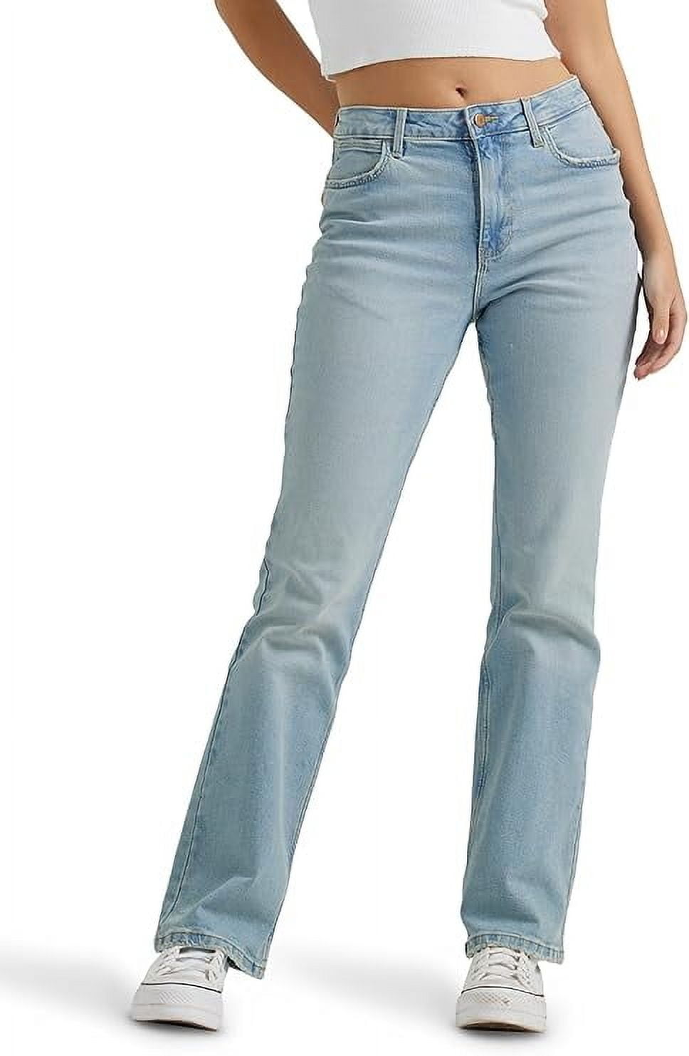 Women's Wrangler High-Rise Bootcut Jeans Color: Stonewash Size: 2X32 ...