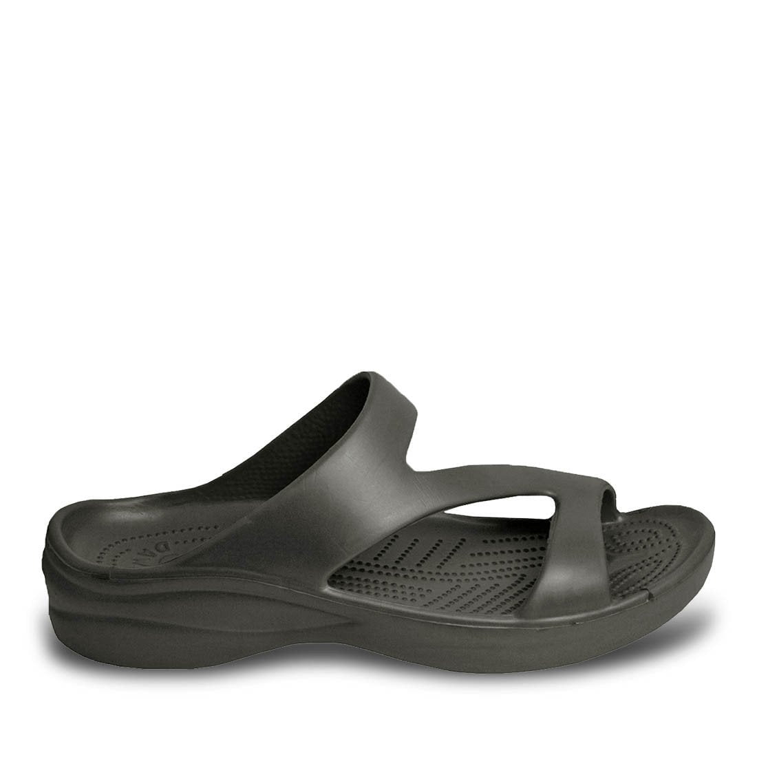 DAWGS USA Women's Z Sandals - Black with Foam Comfort Cushioned ...