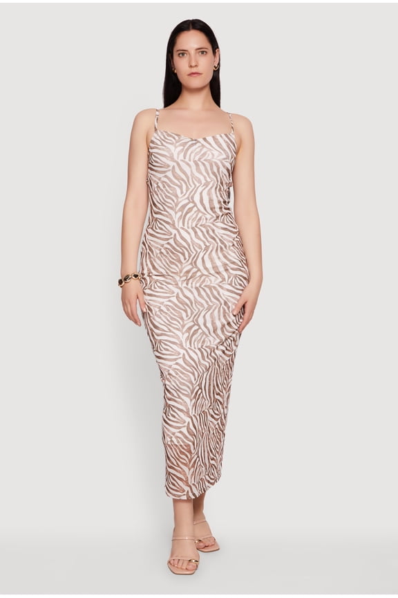 Zebra Print Dress