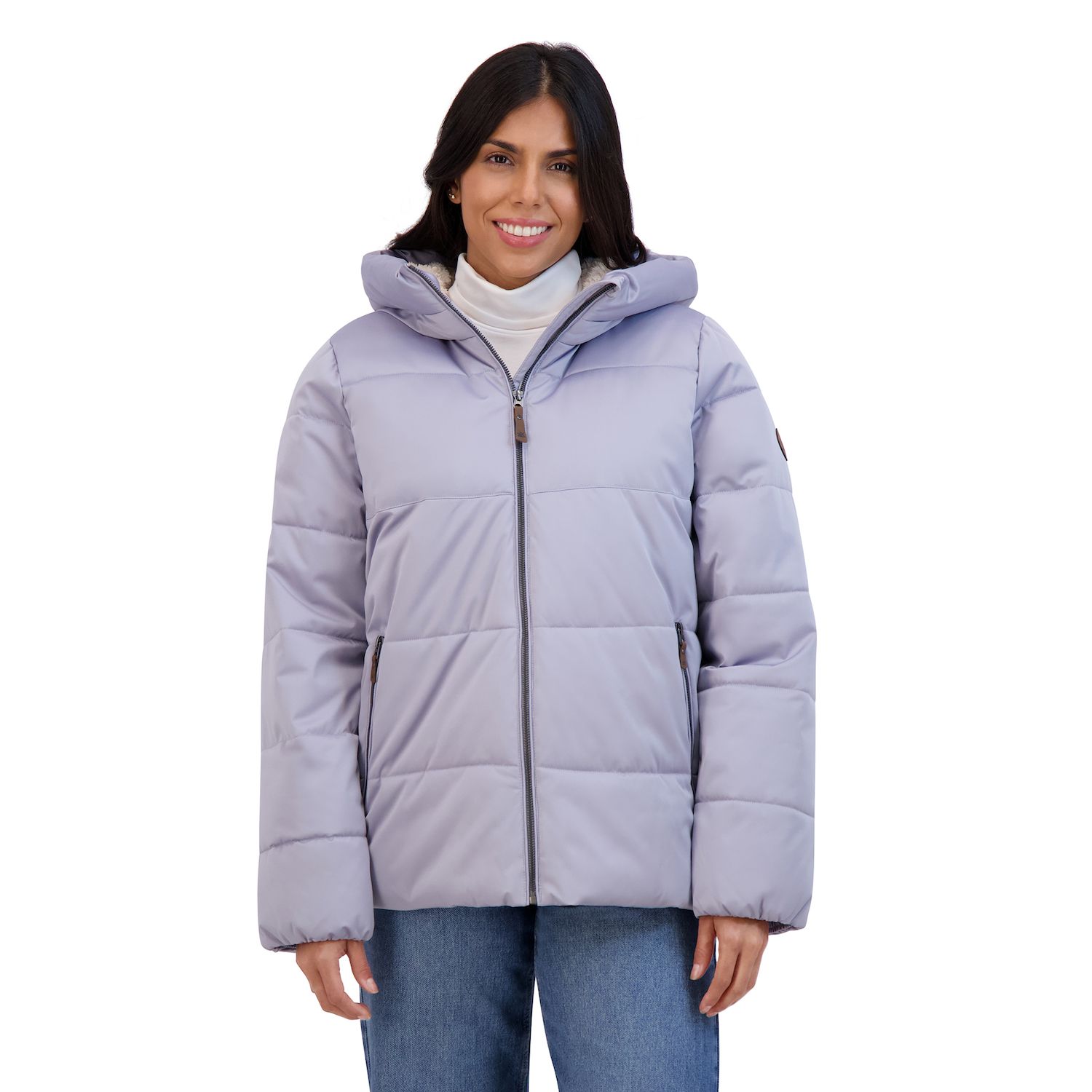 Women's ZeroXposur Davina Quilted Sherpa-Lined Puffer Jacket Color ...