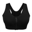 Athletic Works Women's Plus Size Zip Front Sports Bra - Walmart.com