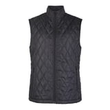 Women's Zip-Up Sleeveless Diamond Quilted Puffer Vest, Black S, 1 Pack ...