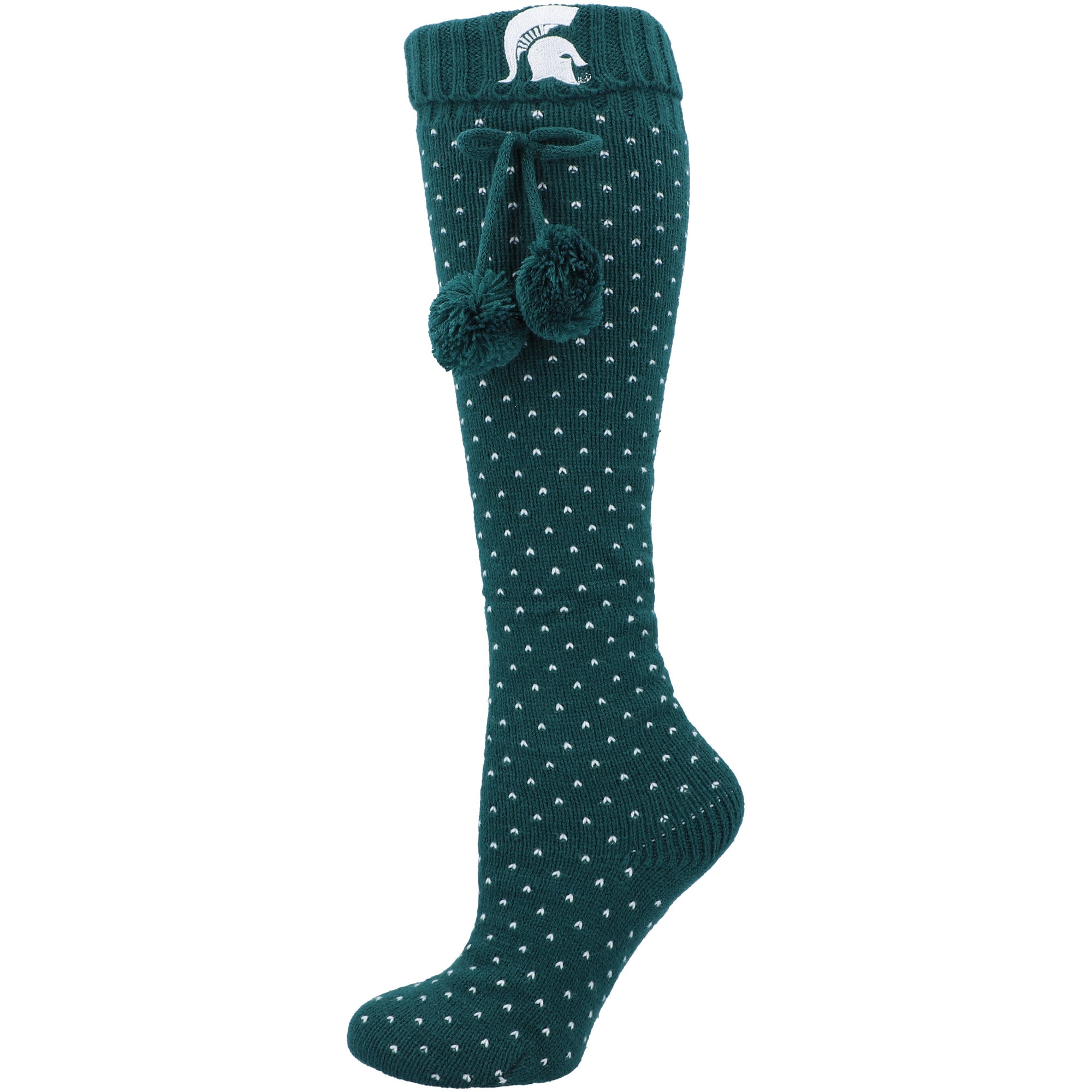 Women's ZooZatz Green Michigan State Spartans Knee High Socks - Walmart.com