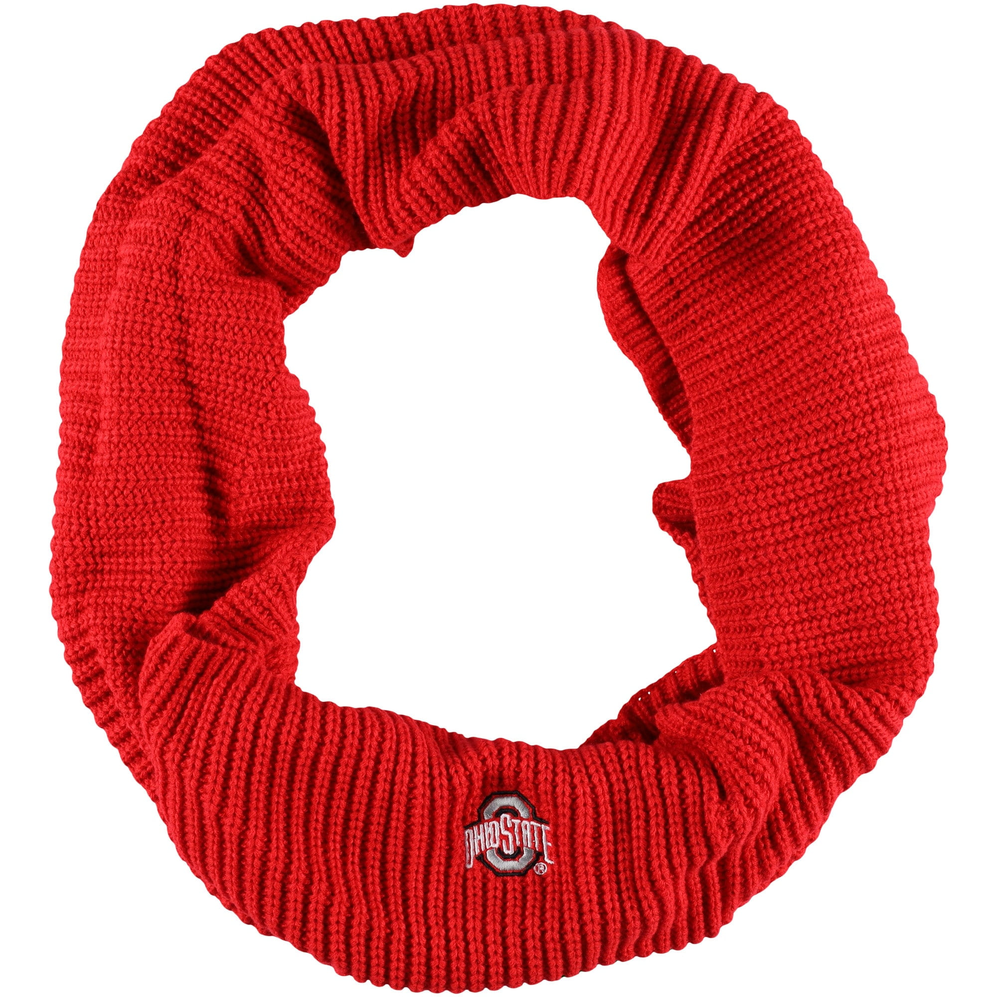 Women's ZooZatz Ohio State Buckeyes Knit Cowl Infinity Scarf - Walmart.com