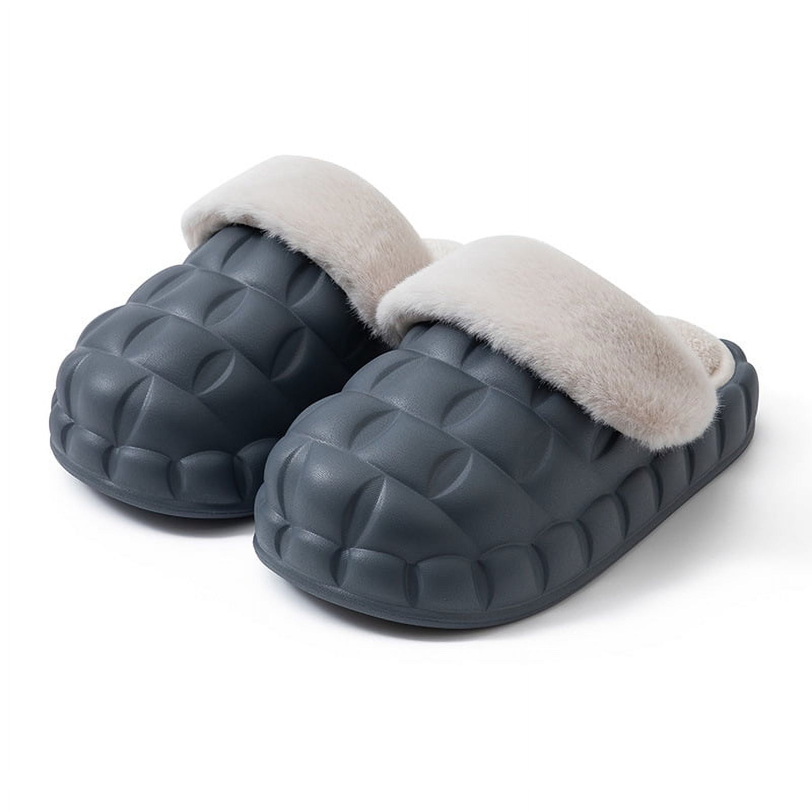 Women's and Girls Luxury Cozy Slippers Snowy winter slippers for women ...