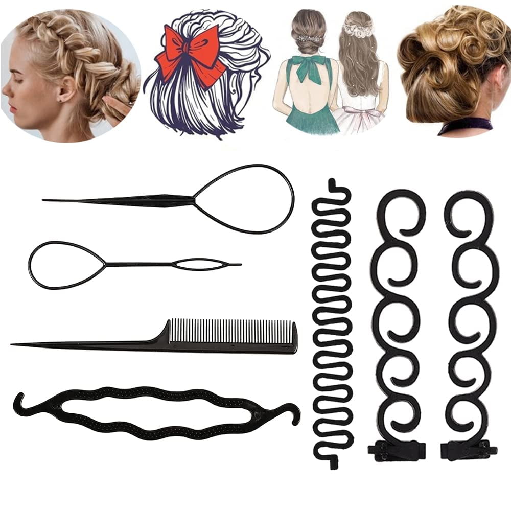 Women's hair accessories Hair French braid tools Styling tools and ...