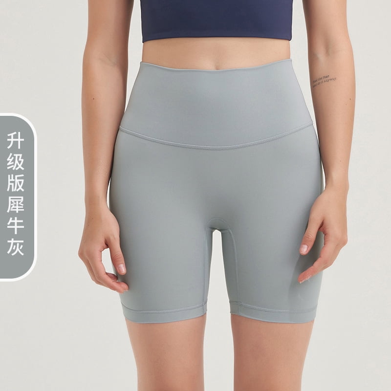 Women's high-waisted hip lift peach hip yoga pants three-quarter pants ...